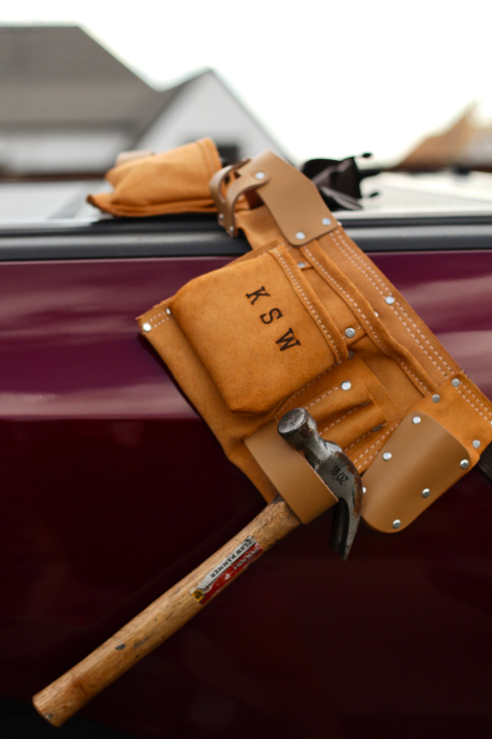 Tool Belt Monogramed Tool Belt Perfect Wedding Gift | Etsy