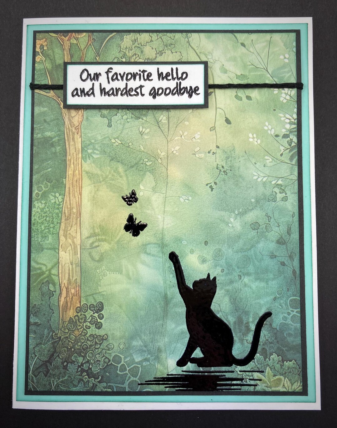 Pet Sympathy Card - Cat Sympathy Card - Pet Sympathy - Cat Condolence ...