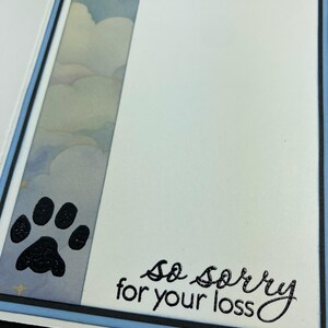 Handmade Cocker Spaniel Sympathy Card – Pet Loss Condolences - Etsy