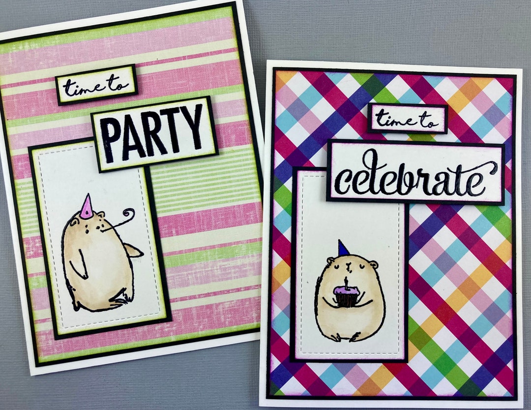 Birthday Cards - Cards for Twins - 2 Pack Cards - Celebration Cards ...