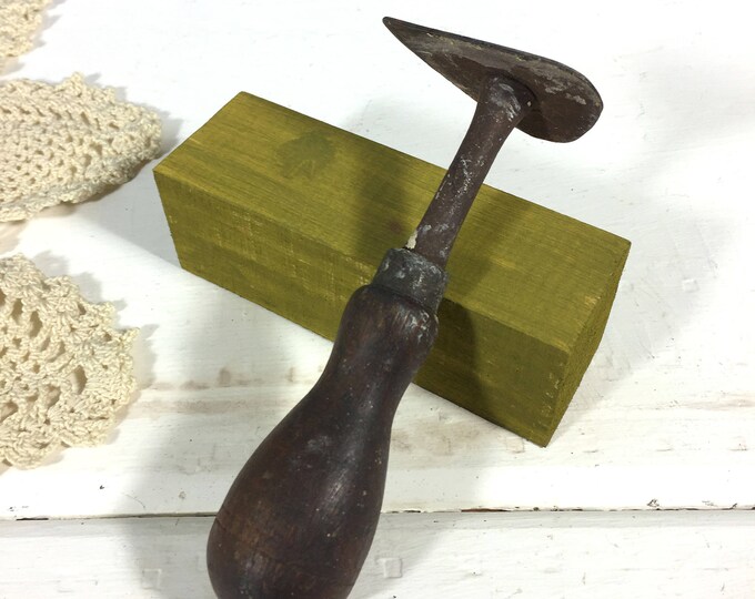 Vintage Tear Drop Shaped Scraping Tool, Teardrop Scraper Tool, Vintage ...