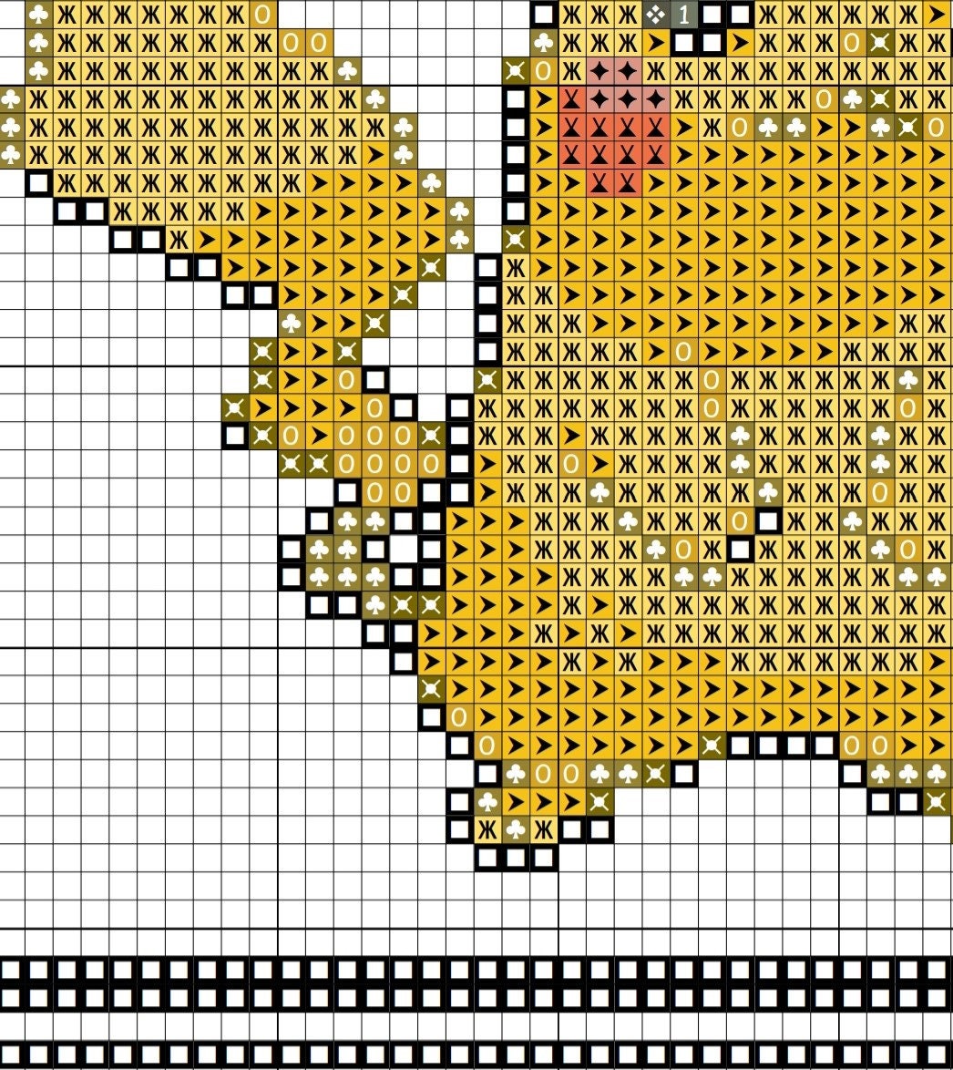 Pikachu Generations I-V - Pokedex Style - Cross Stitch Pattern - Etsy