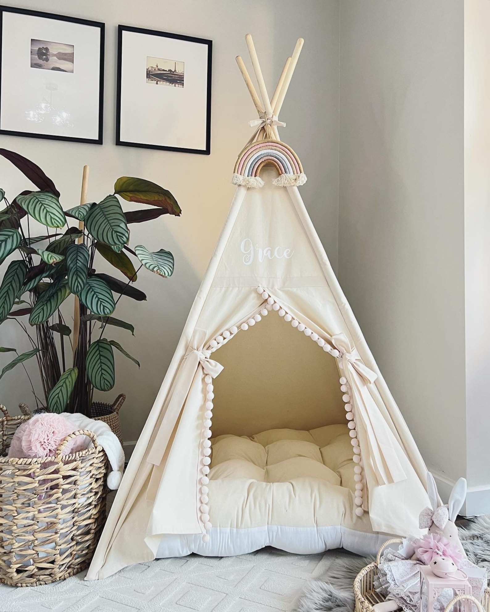 Teepee Tent for Kids, Teepee, Kids Teepee, Teepee Tent, Play Tent, Tee ...