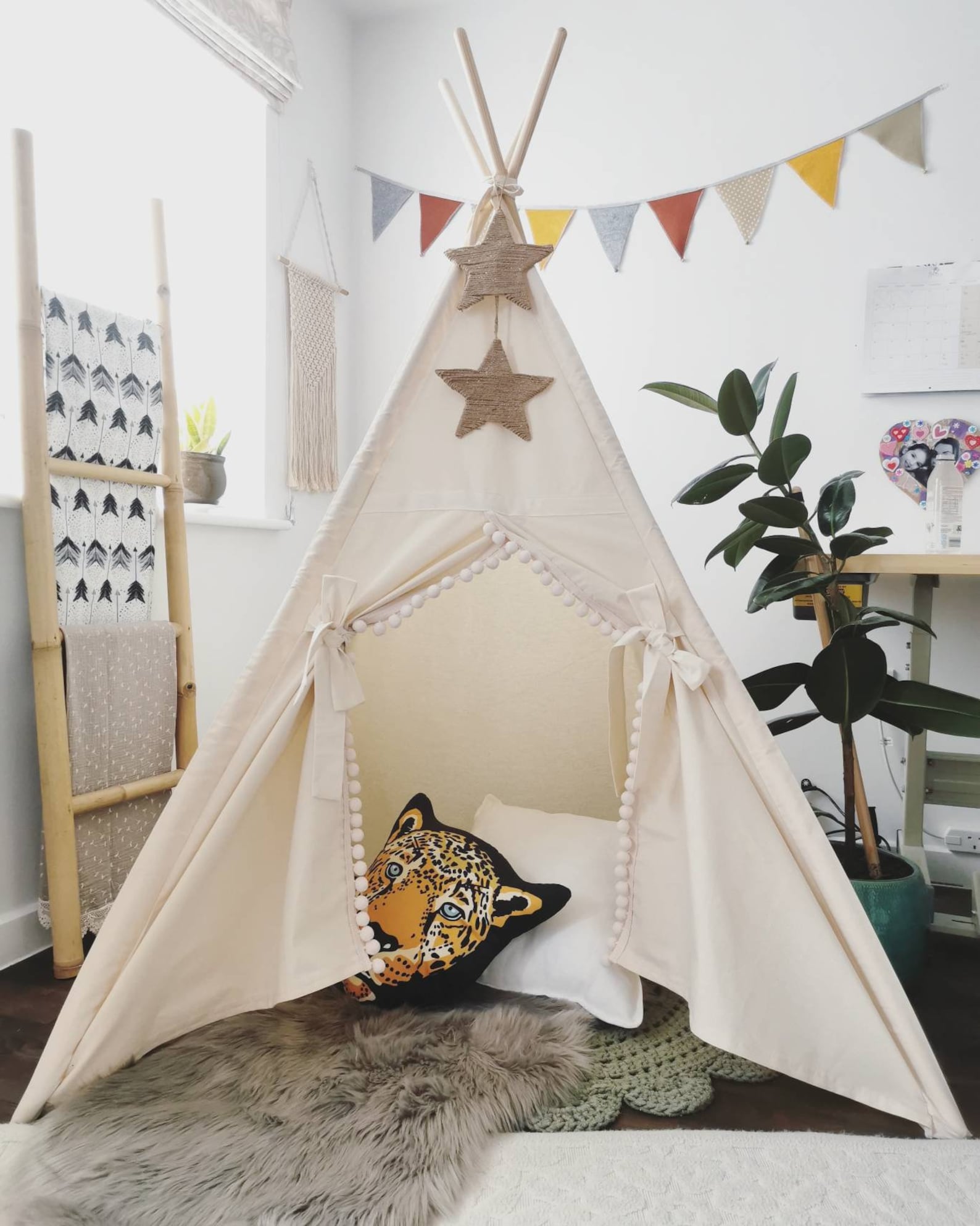 Teepee Tent for Kids Teepee Kids Teepee Teepee Tent Play - Etsy UK