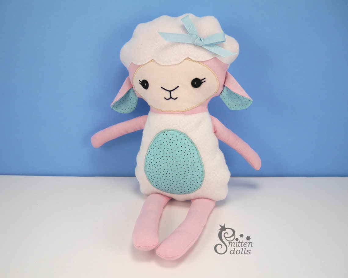 Lamb Sewing Pattern PDF Stuffed Toy Softie Instant Download - Etsy