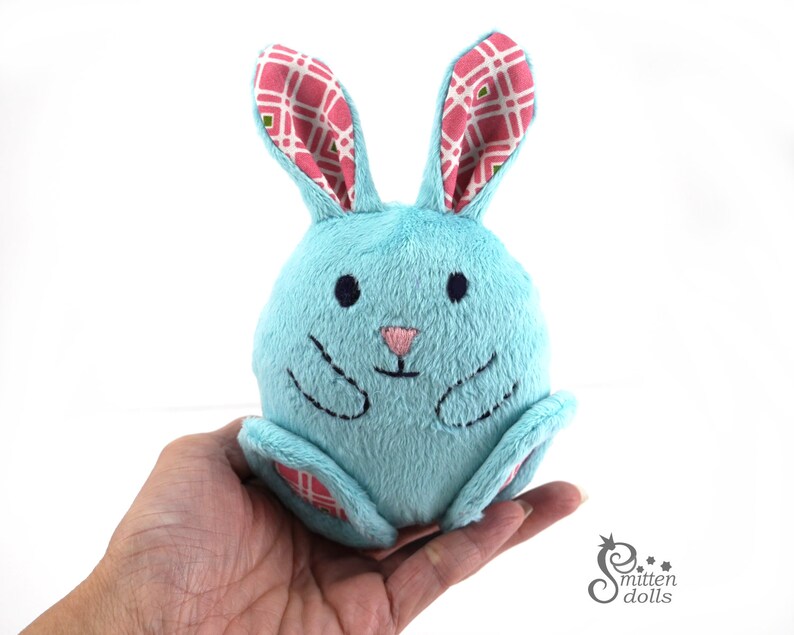 Bunny Egg Sewing Pattern PDF Stuffed Toy Softie Instant Download - Etsy