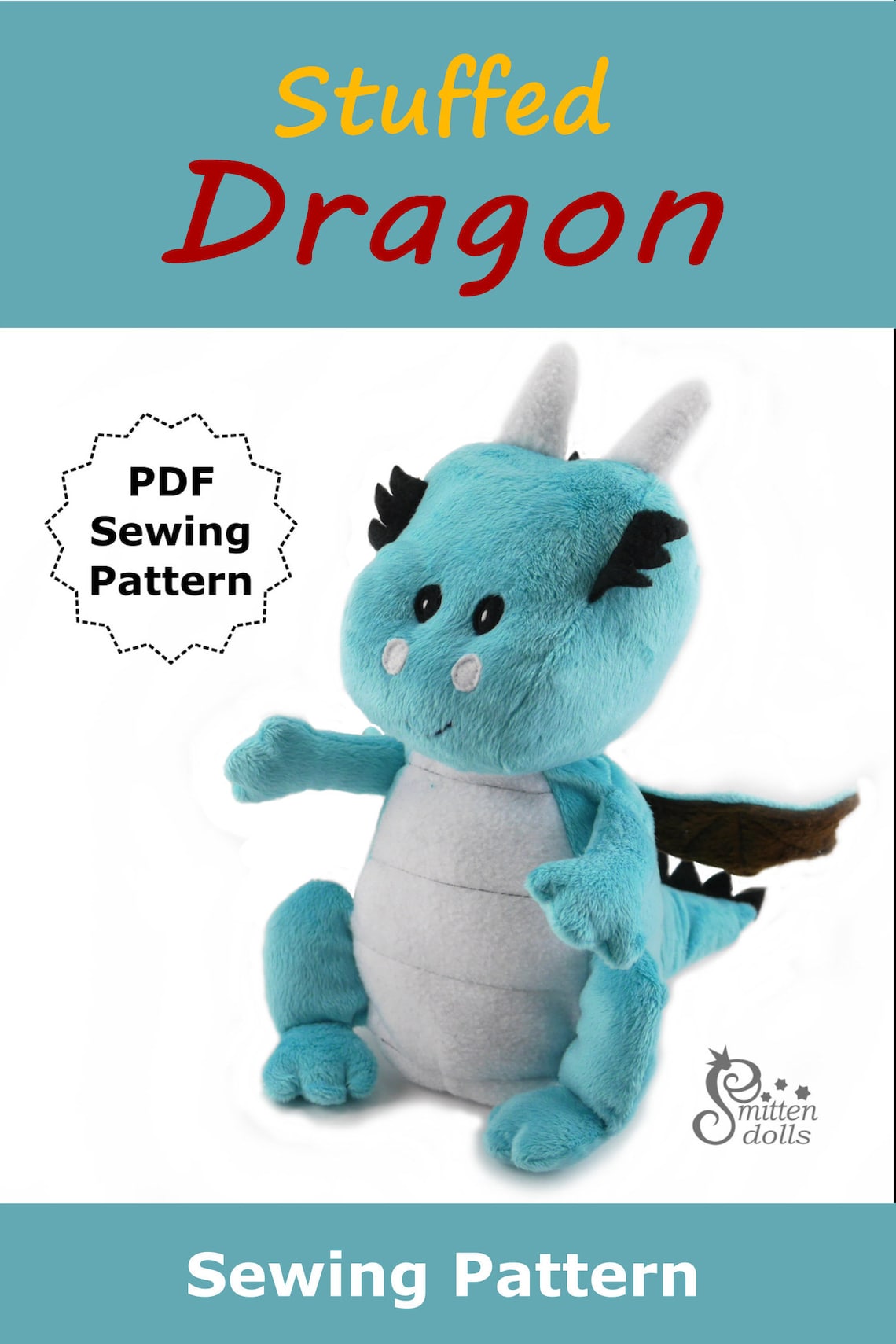 Dragon Sewing Pattern Dragon Plush Pattern Dragon Patterns - Etsy