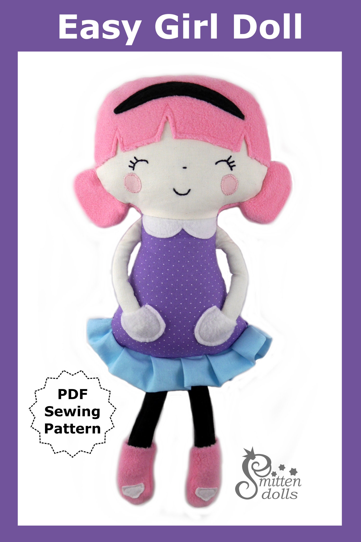 Doll Sewing Pattern Doll Pattern Cloth Doll Pattern Rag - Etsy