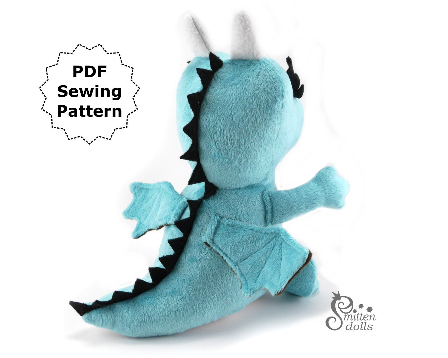Dragon Sewing Pattern Dragon Plush Pattern Dragon Patterns - Etsy