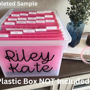 Children’s Memory Box DIY Kit | Kids Milestone DIY Kit | School Memory ...