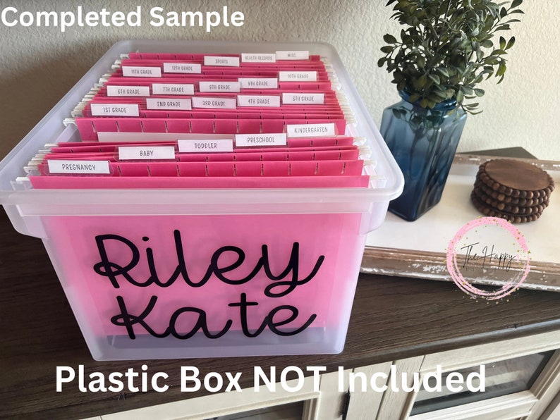 Childrens Memory Box DIY Kit Kids Milestone DIY Kit - Etsy