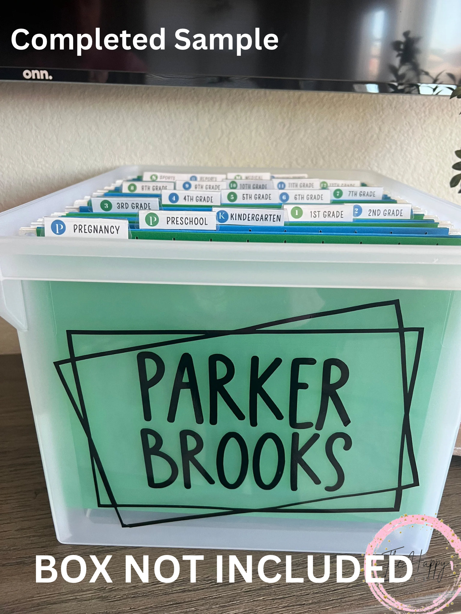 Children’s Memory Box DIY Kit | Kids Milestone DIY Kit | School Memory ...