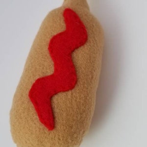 Corn Dog Cat Toy - Etsy