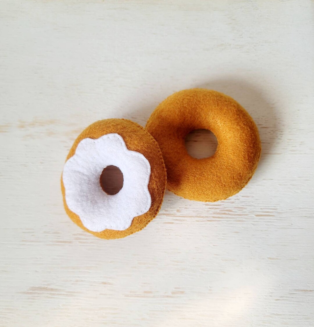 Pumpkin Donut Cat Toy - Etsy