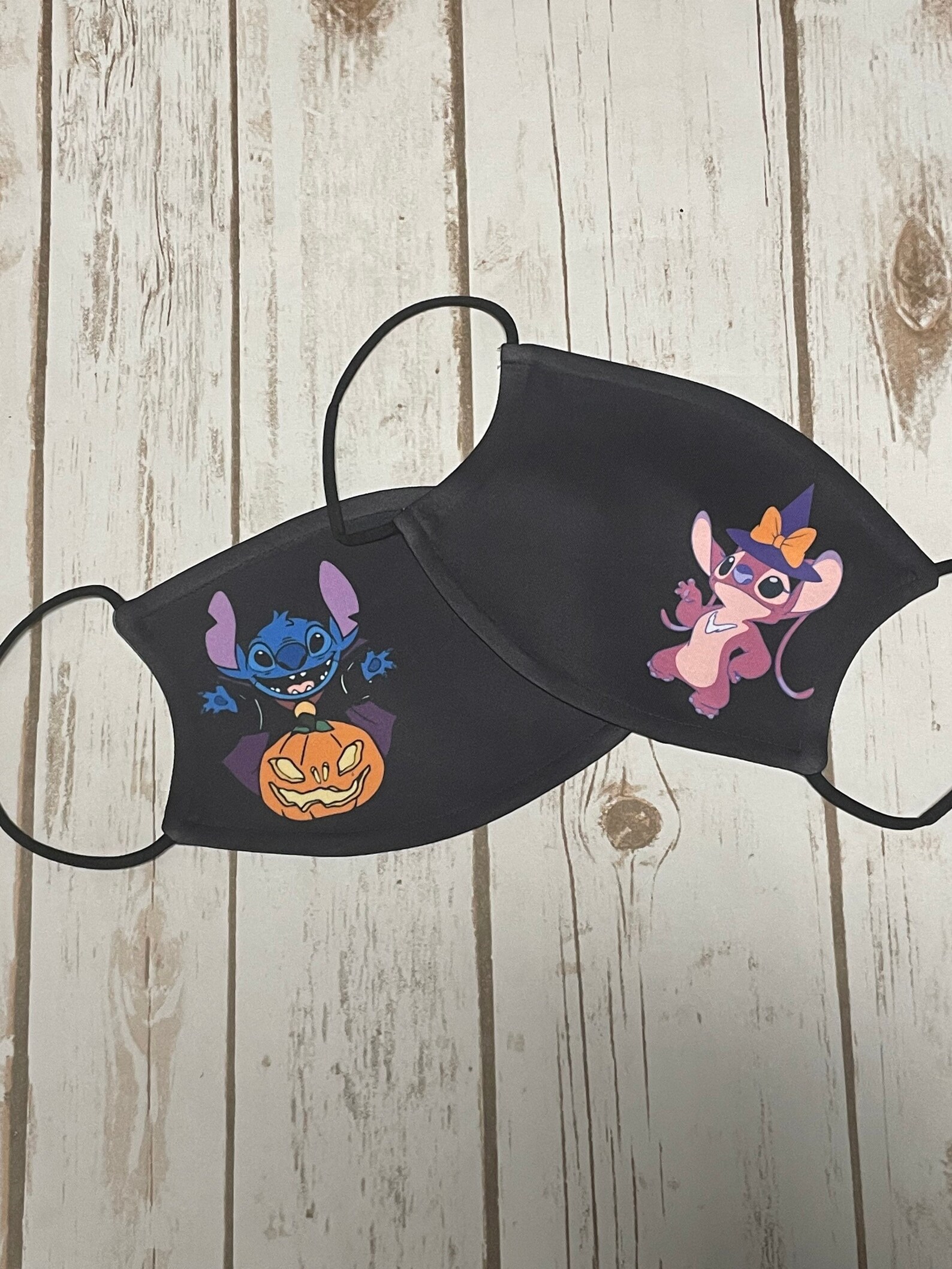 Stitch and Angel halloween mask disney stitch mask disney | Etsy