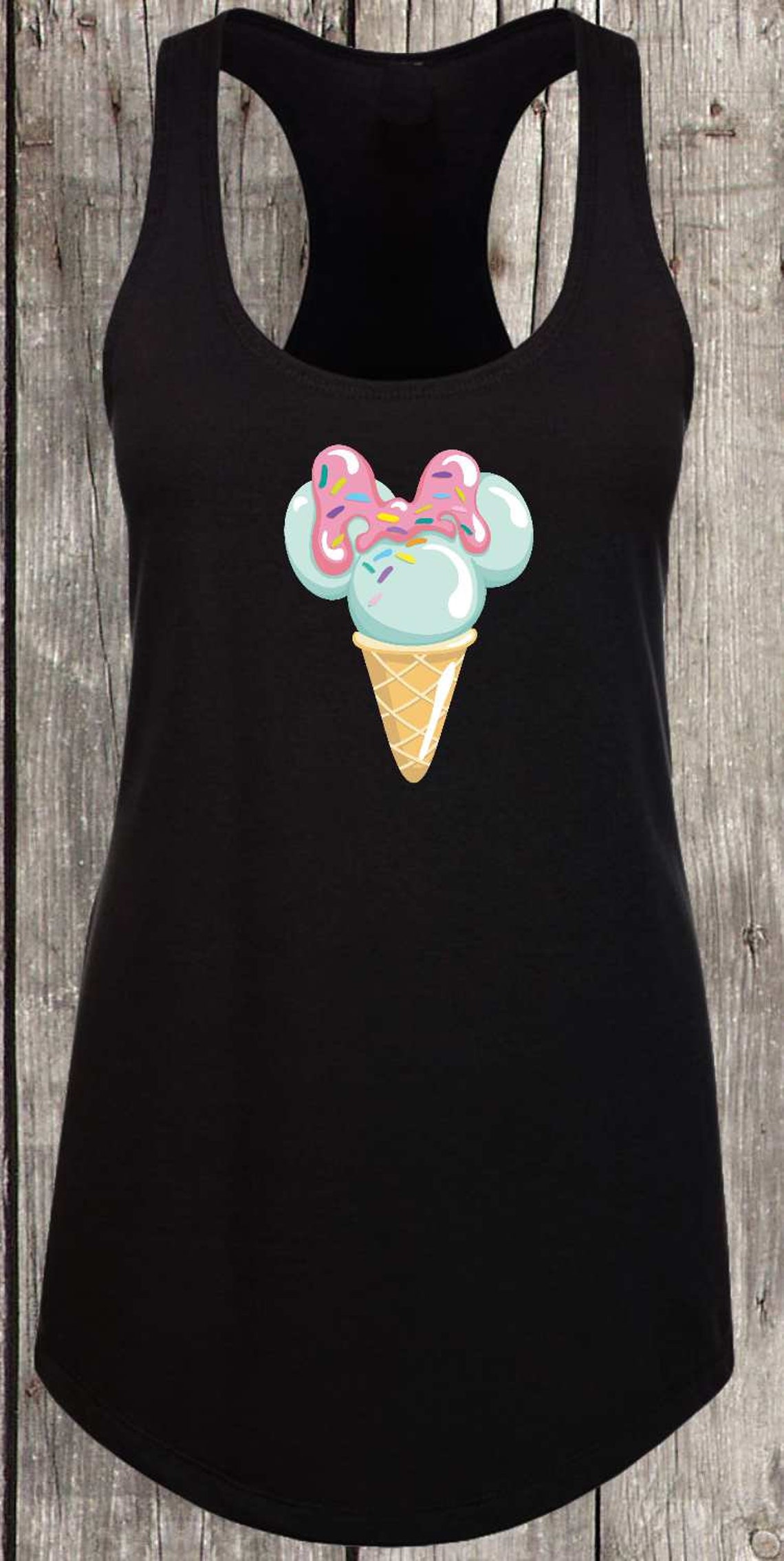 Minnie Ice Cream Shirt Disney Snack Shirt Mickey Shaped Shirt | Etsy