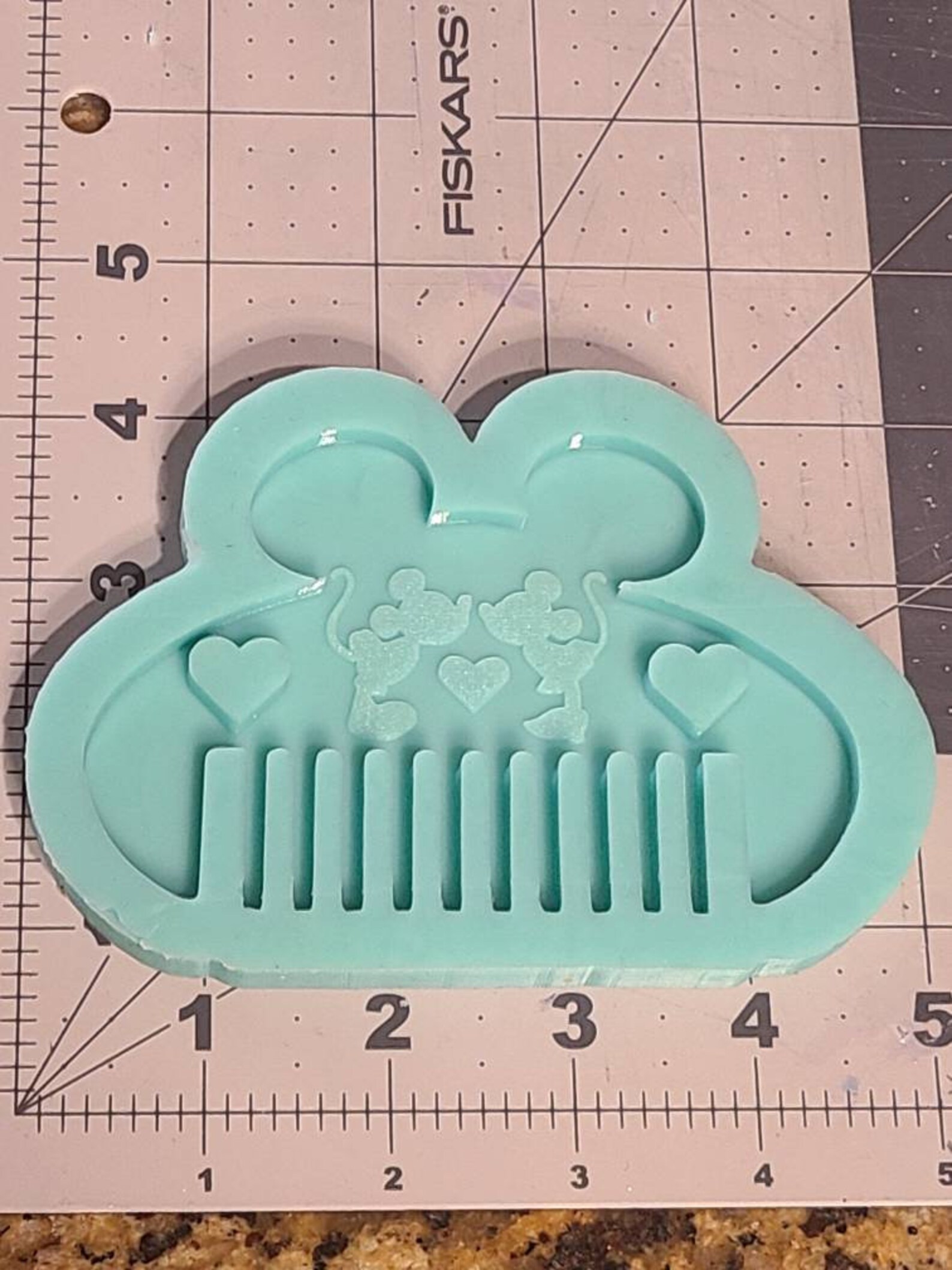 VERY SHINEY Mouse Comb Mold for Resin - Etsy