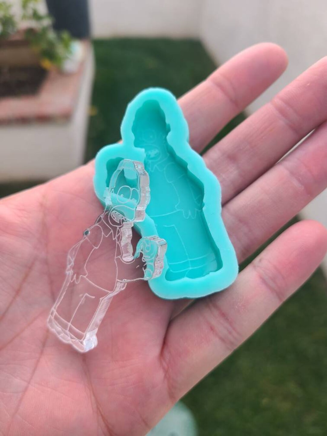 Homer Silicone Mold for Resin Crafts - Etsy