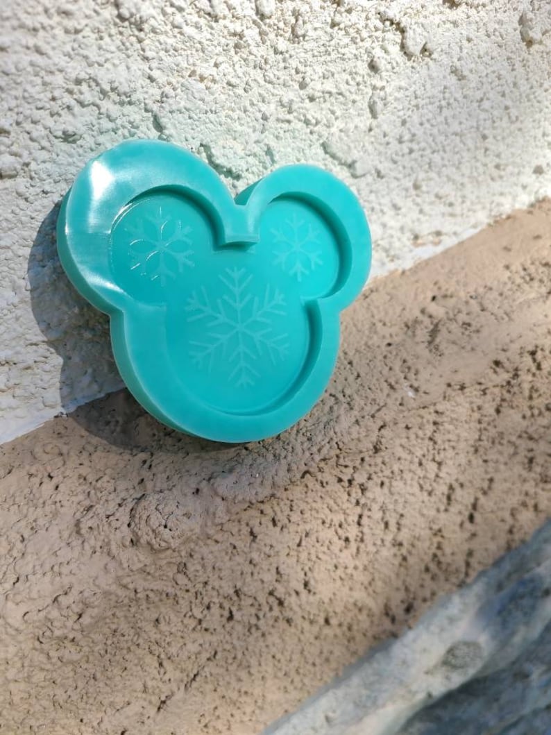 Mouse Christmas Snowflake Silicone Mold - Etsy