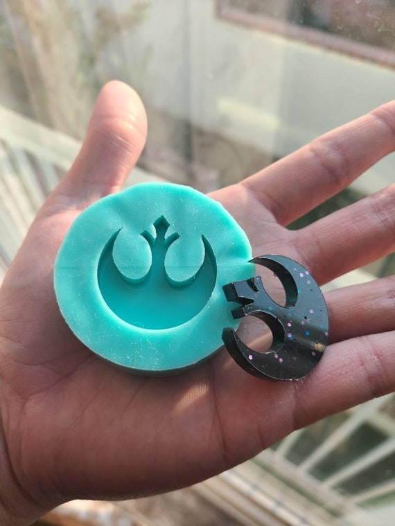 VERY SHINY Rebel Logo Silicone Mold for Resin - Etsy