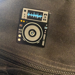 CDJ Enamel Pin for Djs and Music Enthusiasts - Etsy