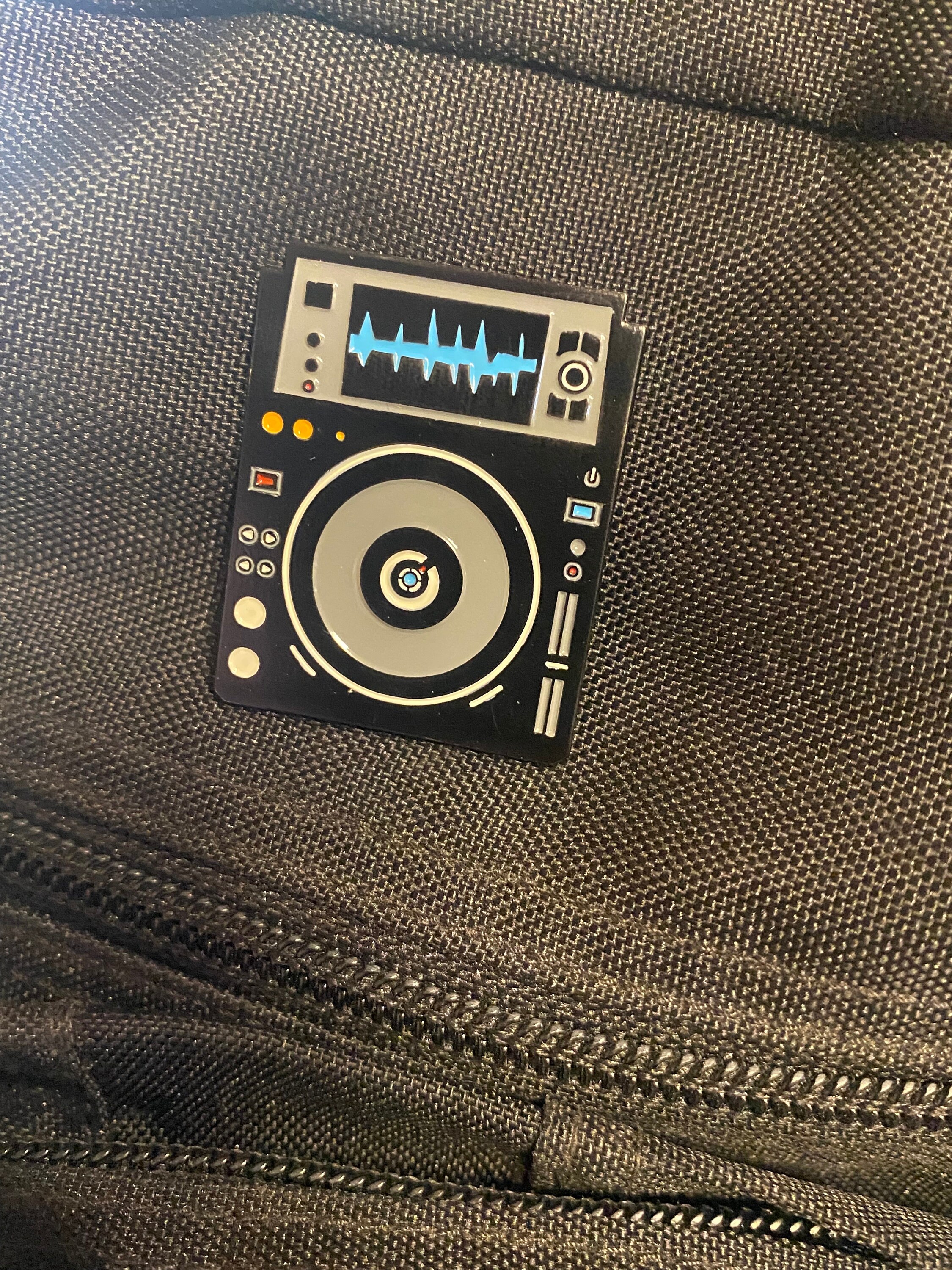 CDJ Enamel Pin for Djs and Music Enthusiasts - Etsy