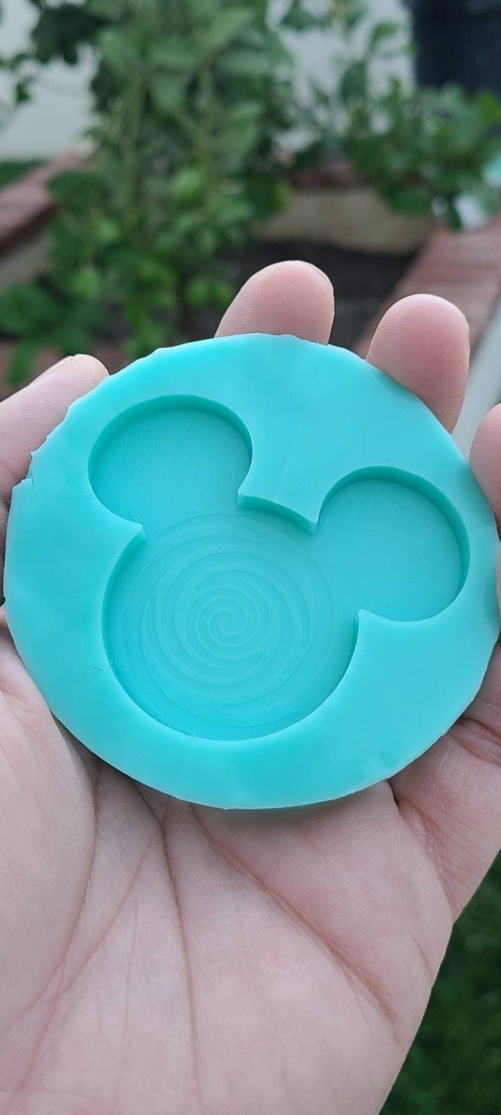 VERY SHINEY Mouse swirl head silicone mold for resin | Etsy