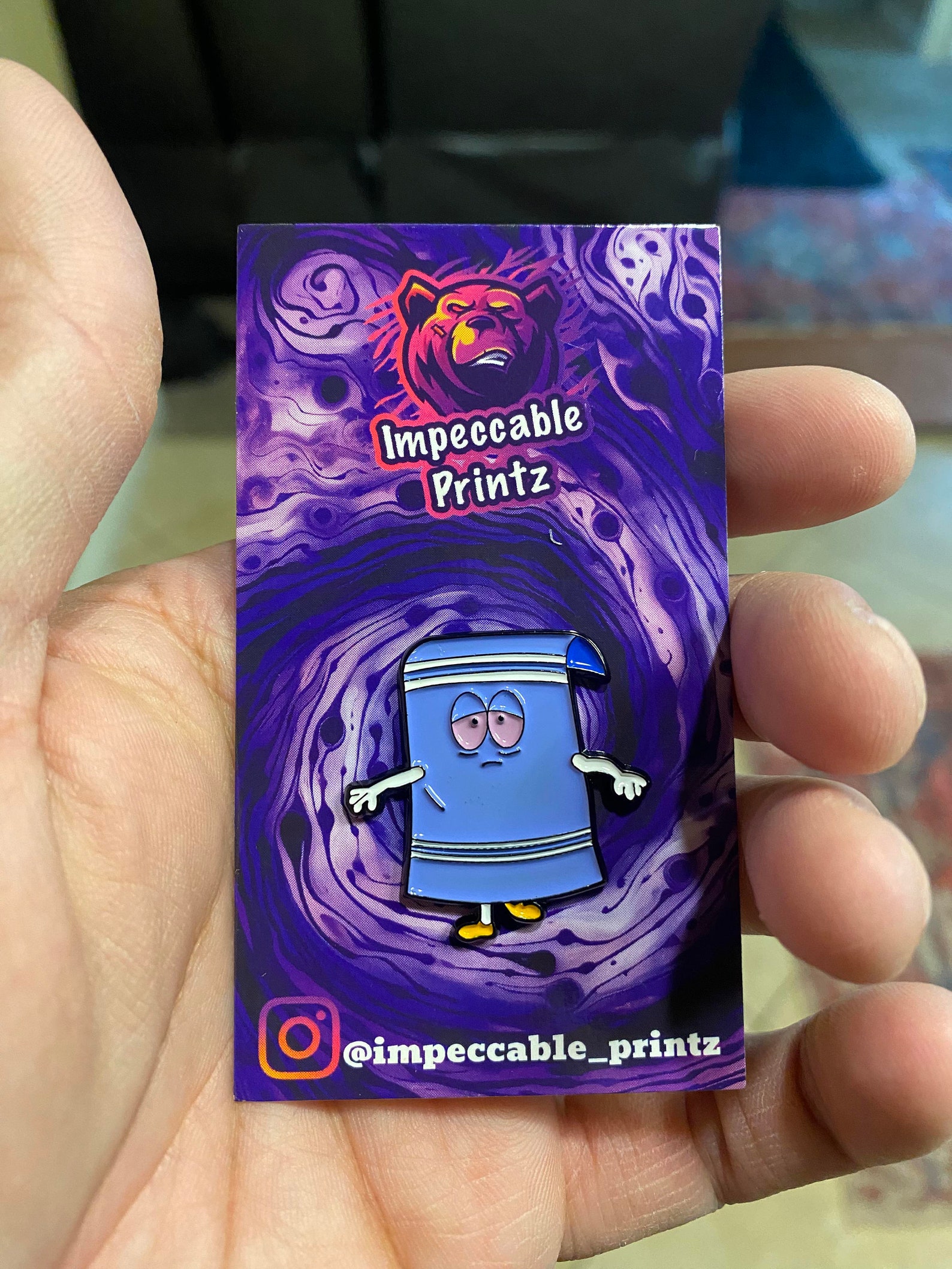 Towel SP Enamel Pin - Etsy
