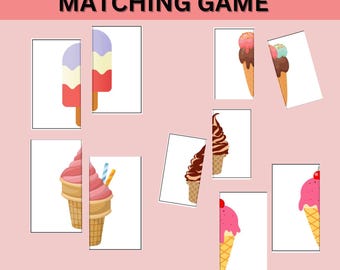 Donut Matching Game - Finding Pairs - Problem Solving -memory Games ...