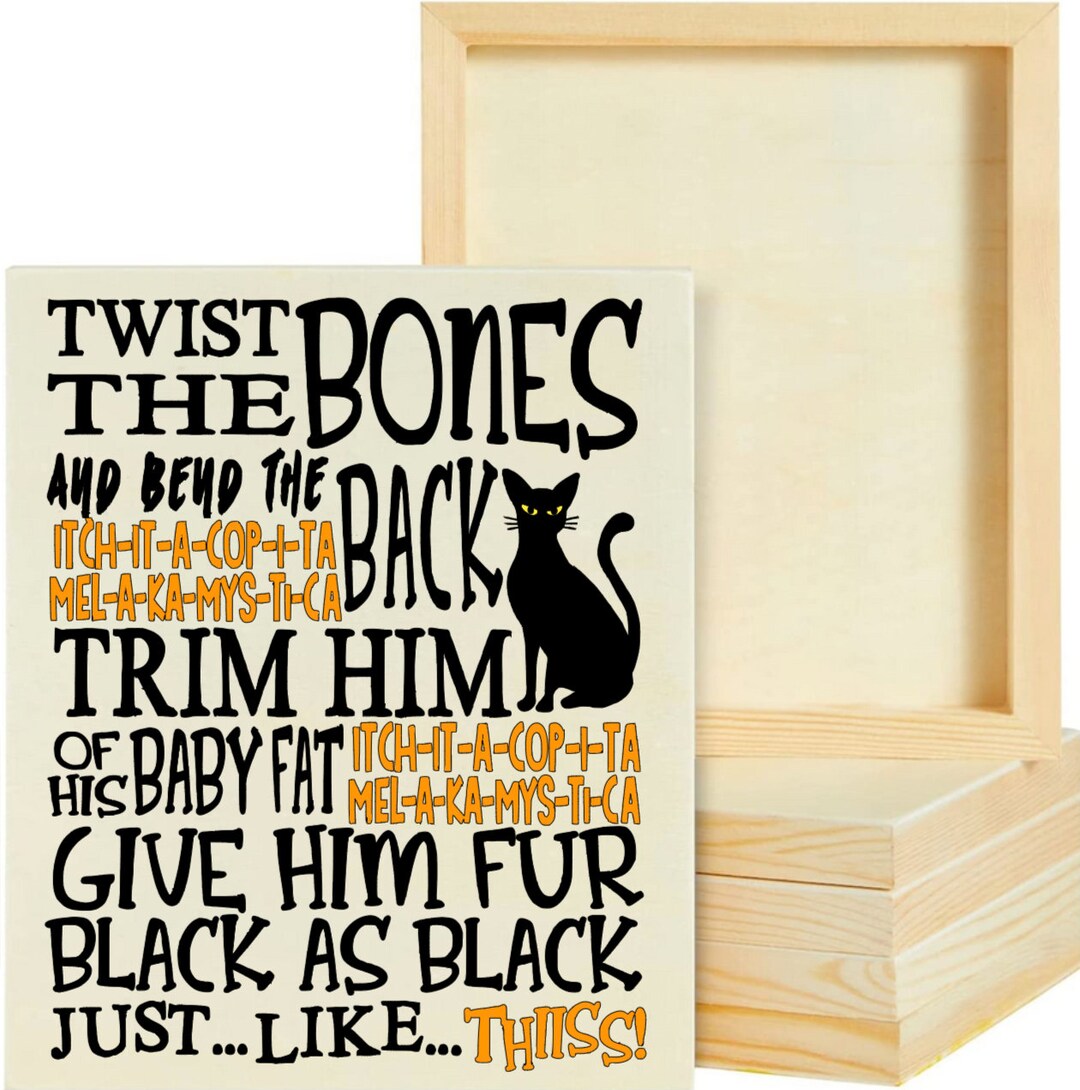 Hocus Pocus Twist the Bones Halloween Decorations, Twist the Bones and Bend the Back Decoration ...