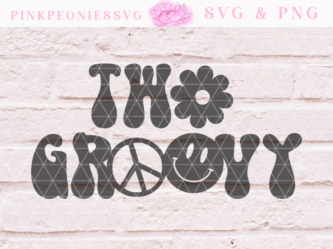 Two Groovy Svg DIGITAL FILE SVG File Png File Groovy - Etsy Israel
