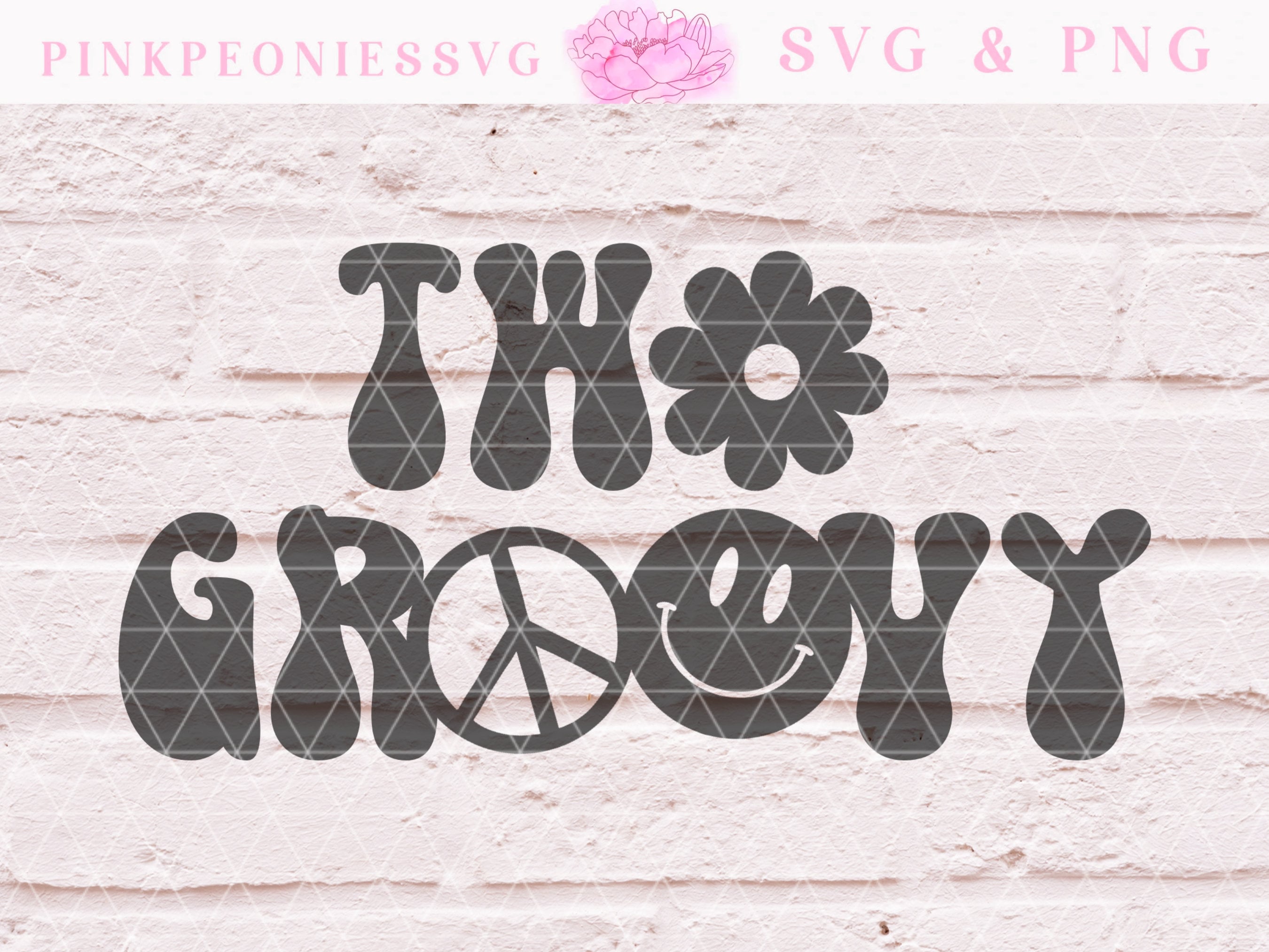 Two Groovy Svg DIGITAL FILE SVG File Png File Groovy - Etsy