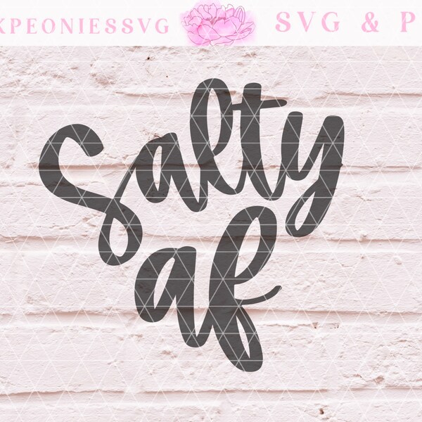 Salty Af Shirt - Etsy