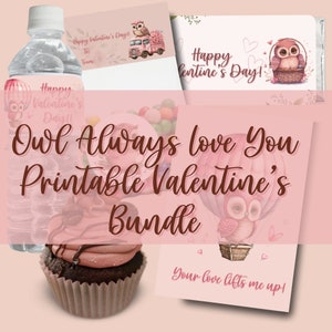 Owl Always Love You Printable Valentine's Bundle - Etsy