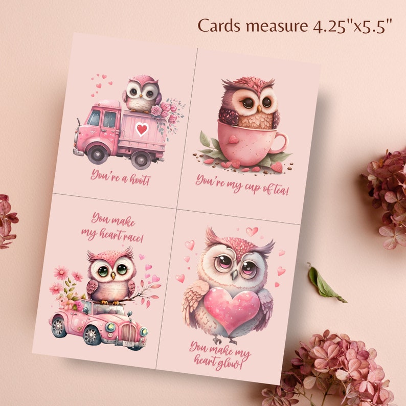 Owl Always Love You Printable Valentine's Bundle - Etsy