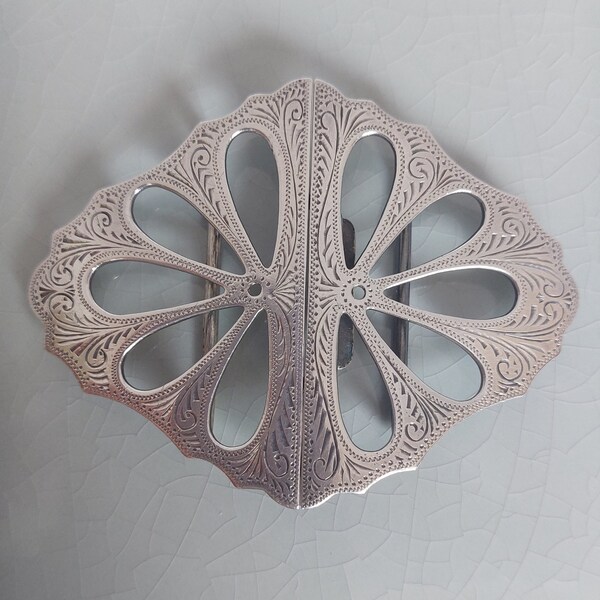 Silver Nurses Buckle - Etsy UK