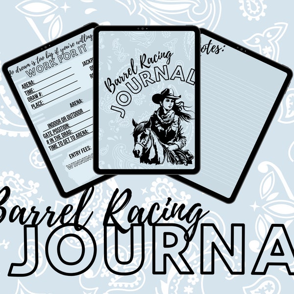 Barrel Racing - Etsy