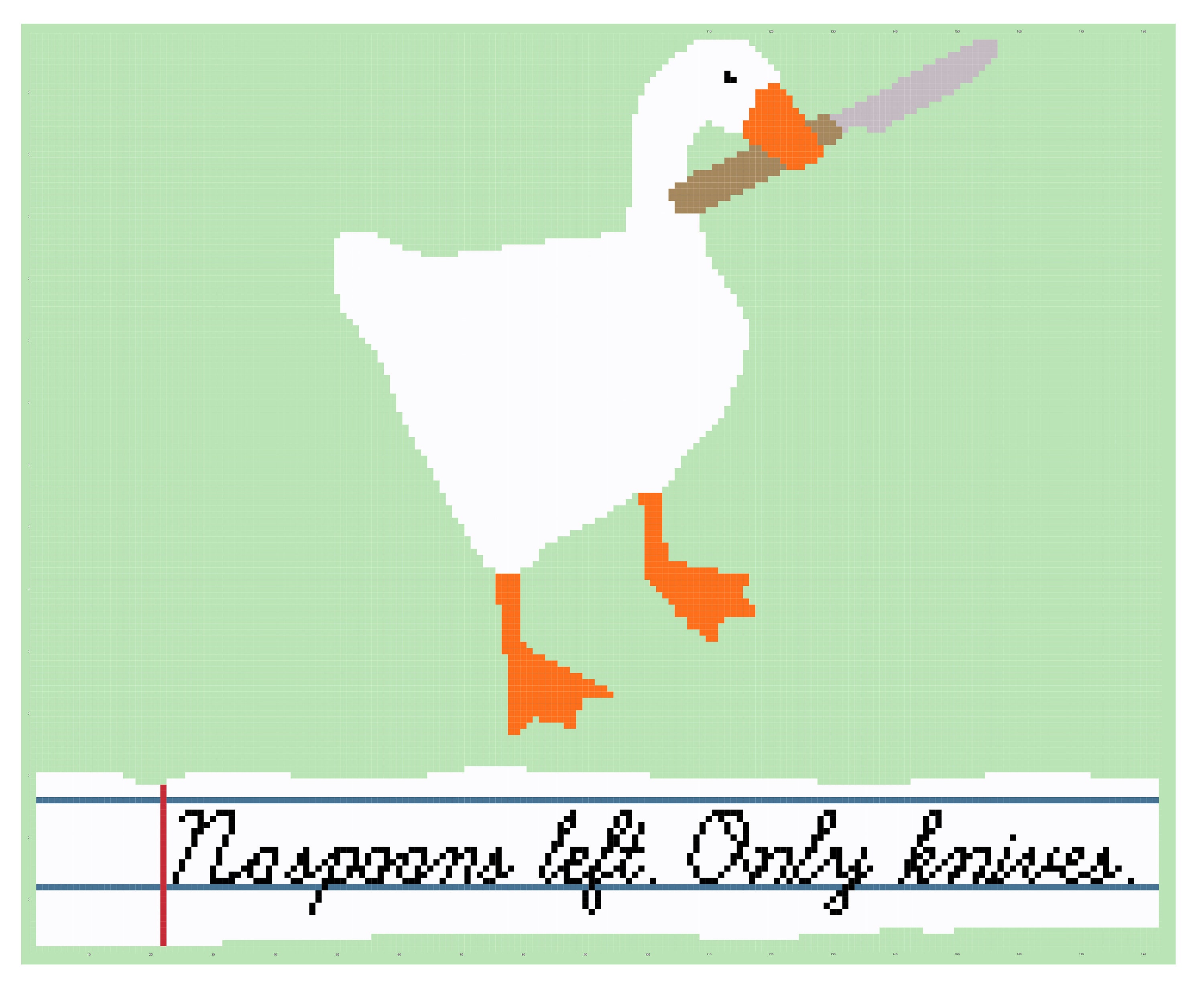 Snarky Cross-stitch, No Spoons Left Only Knives, Untitled Goose Game ...