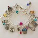 Baker's Charm Bracelet, luv to Bake Charm Bracelet, Baking Charm ...