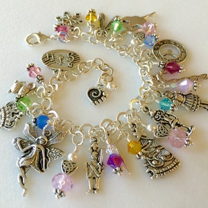 Nutcracker Inspired Charm Bracelet, Christmas Bracelet, Nutcracker ...