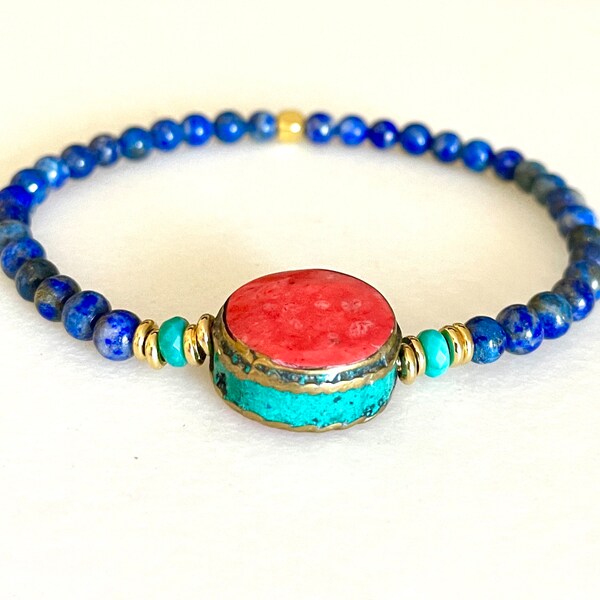 Turquoise Lapis - Etsy