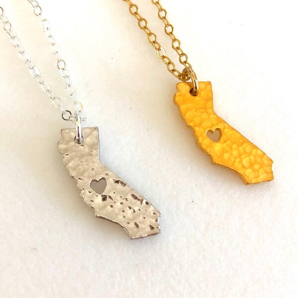 California Necklace - Etsy