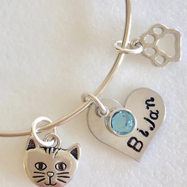 Cat Bangles - Etsy