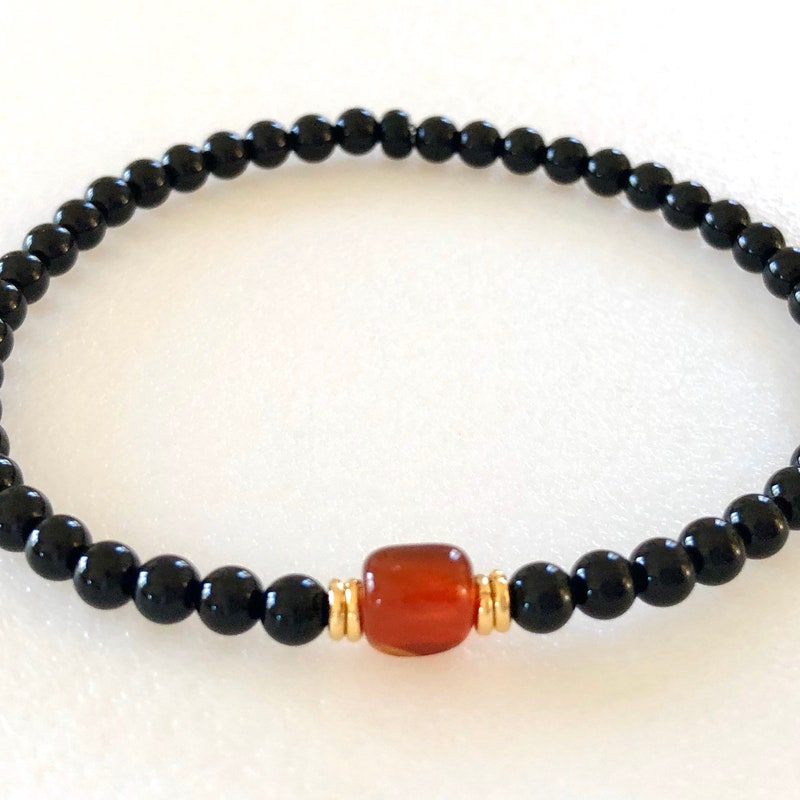 Carnelian Bracelet - Etsy
