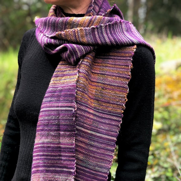 Hand Woven Scarf - Etsy