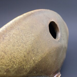 Wood Fired Vase Ikebana Stingray Rustic Pottery Primitive Ceramics - Etsy