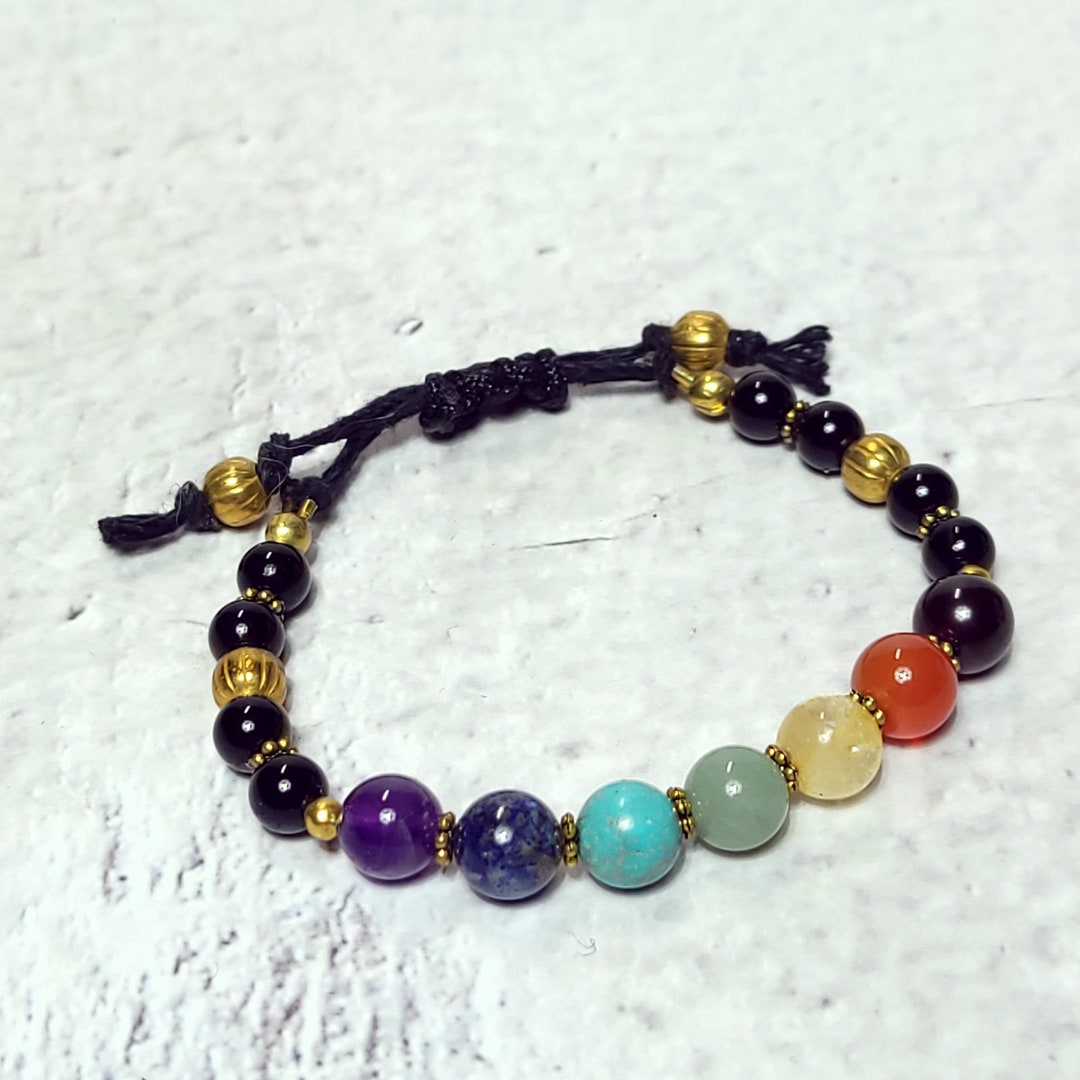 7 Chakras - 7 Chakras Gift - 7 Chakras Bracelet - Seven Chakras - Seven ...