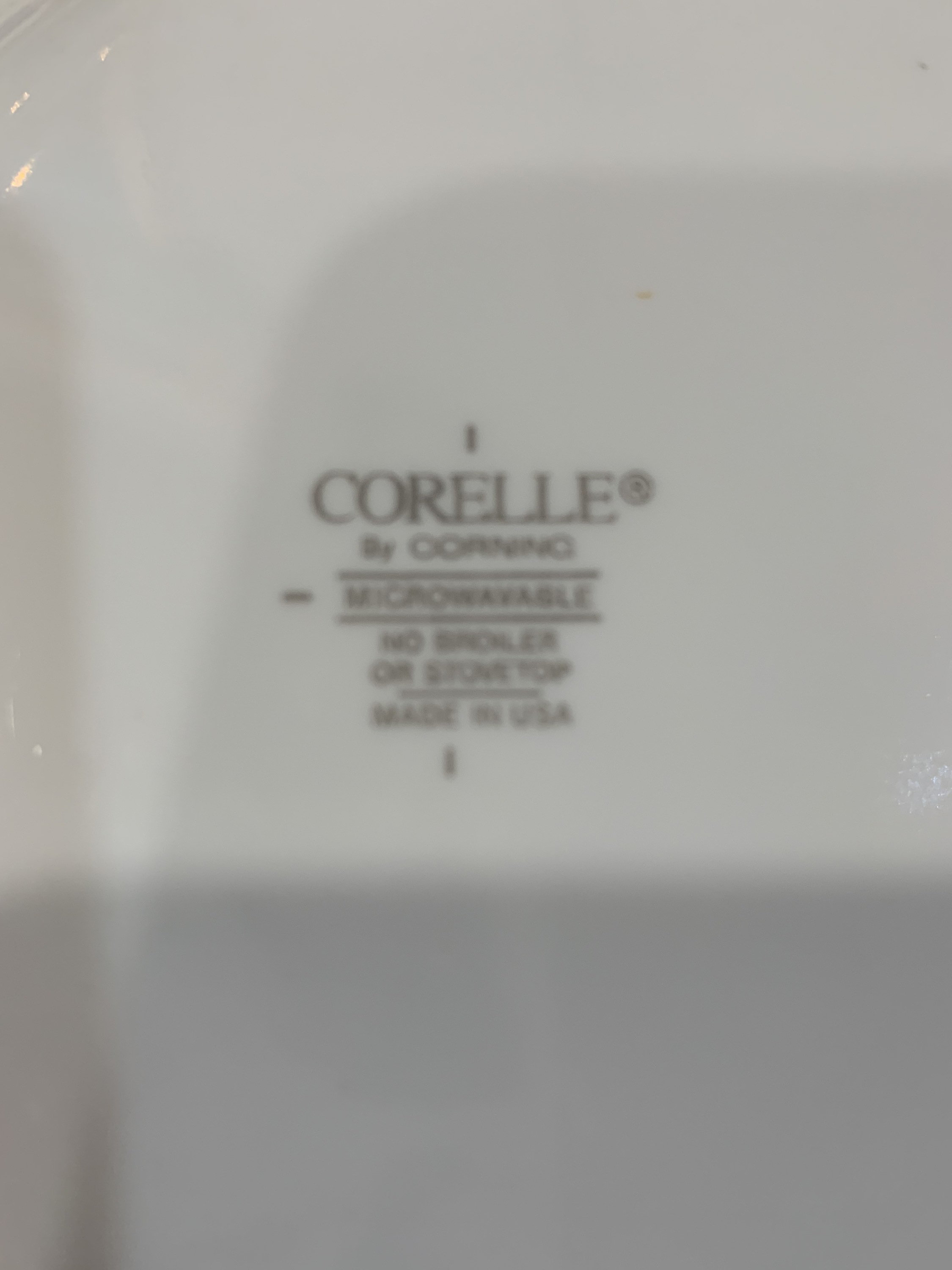 Corelle Summer Blush Pastel Pansies Two Dinner Plates and Two Bread and ...