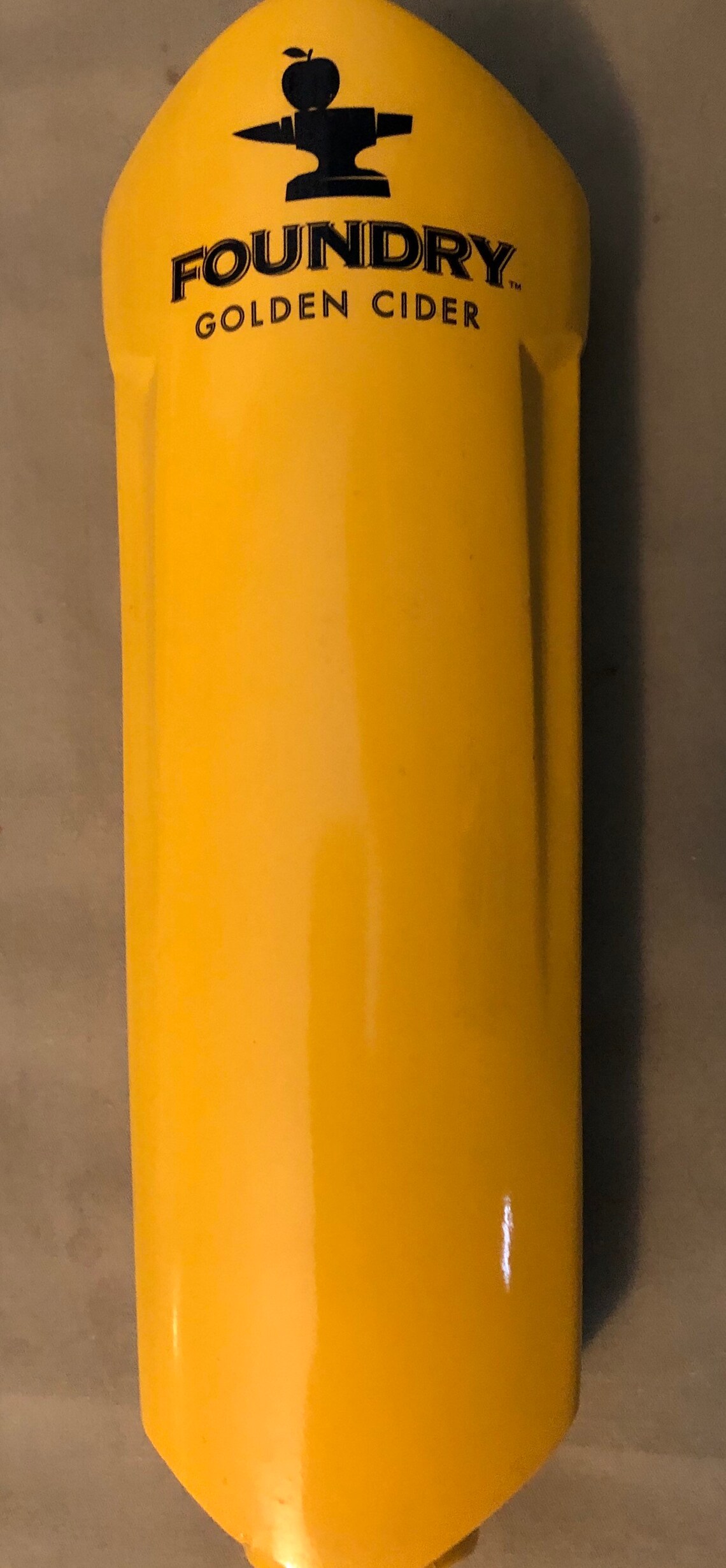 Foundry Golden Cider Tap Handle for Your Man Cave - Etsy