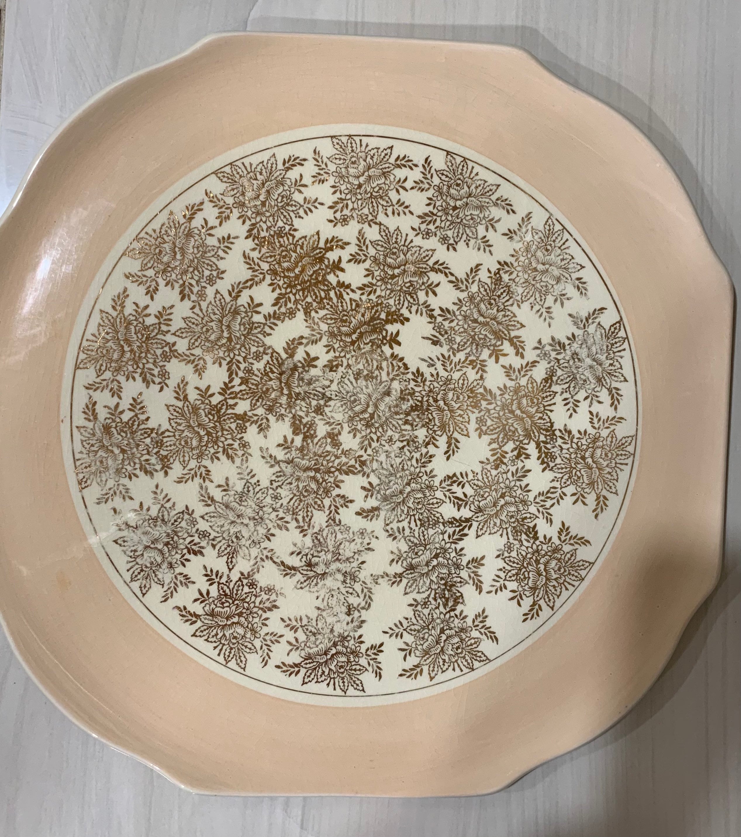 Beautiful Elijah Cotton Lord Nelson Ware Cake Plate - Etsy